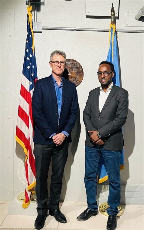 Mohamed Kulmiye On Linkedin It Was A Grateful To Meet With The Deputy