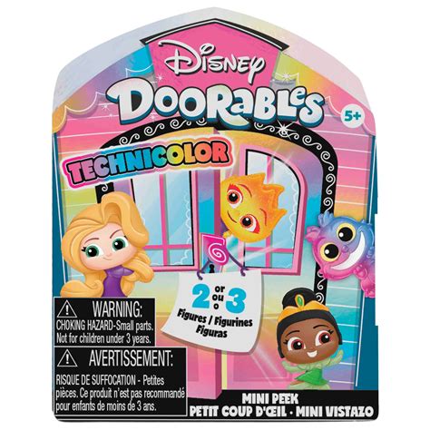 Disney Doorables Mini Peek Technicolor Takeover Collection Pack Series