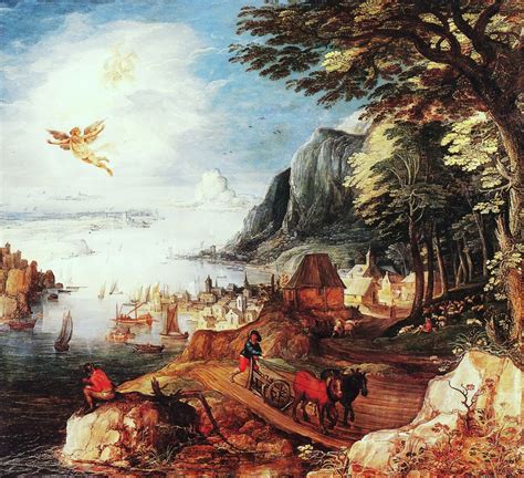 The Fall Of Icarus By Joos Momper 1564 1635 Kimura Spiral Book En