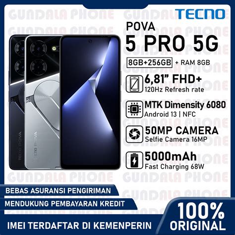 Jual Tecno Pova Pro G Gb Garansi Resmi Shopee Indonesia
