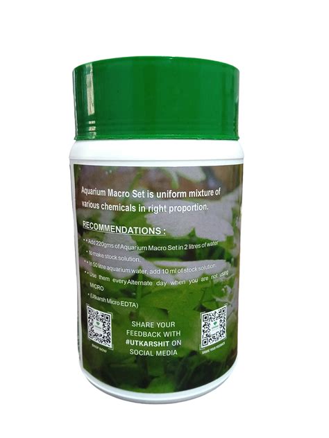 Aquarium Macro Set Combination Of Various Chemicals For Aquarium Plan