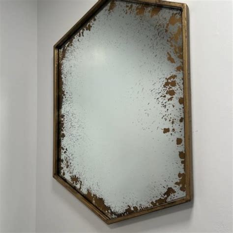 Distressed Mirror Etsy