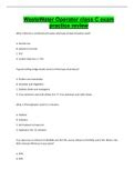 WasteWater Operator Class C Exam Practice Review WasteWater Operator Class C Stuvia US