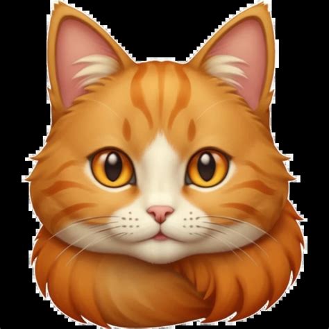 Cat With Fluffy Tails Emoji Ai Emoji Generator