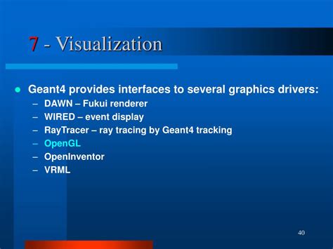 Ppt The Geant4 Monte Carlo Toolkit Powerpoint Presentation Free
