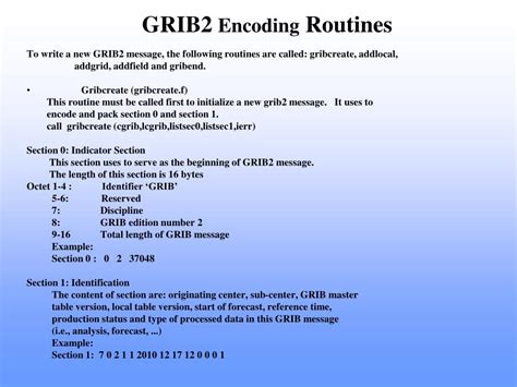 Ppt Grib2 Usage At Ncep Powerpoint Presentation Free Download Id4576244