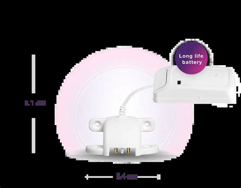 Flood Sensor Alarm System Wireless Water Leak Detector For Alarm