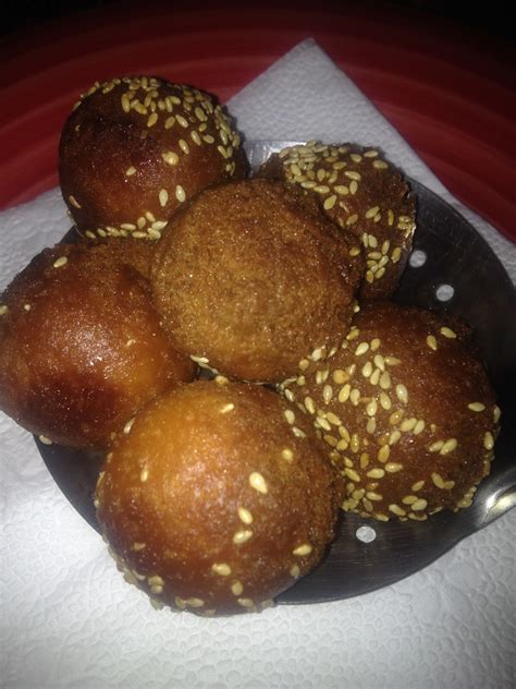 Mauritian And Fusion Cuisine Sesame Balls Gateau Gingeli