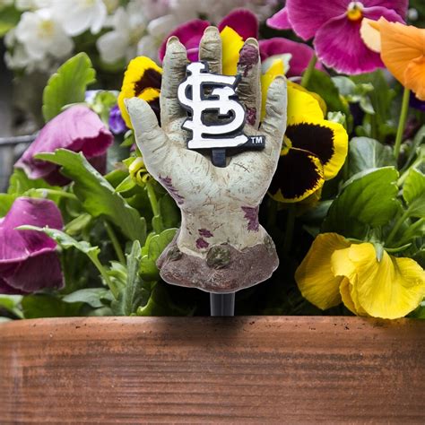 St Louis Cardinals Zombie Hand Stake