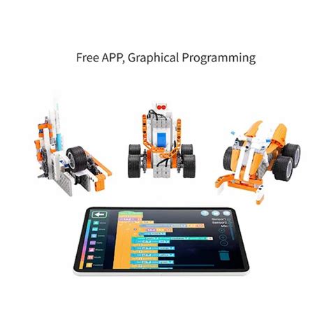 milagrow apitor educational building block 18 in 1 robot kit app