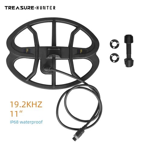 Metal Detector Accessories 192khz 11 Inch Search Coil With Screw