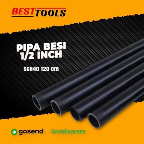 Jual Pipa Besi 12 Inch 120cm Pipe Clamp Sch40 Drat 2 Sisi Di Seller Solin Shop Cengkareng