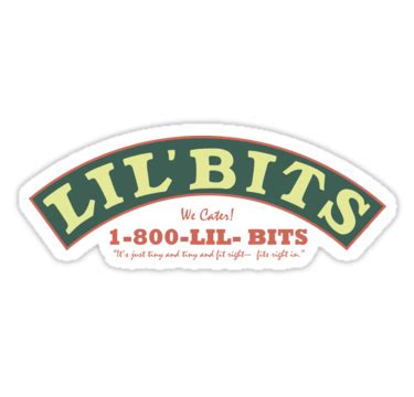 Rick And Morty Lil Bits Restaurant Marqueelogoadvertisement