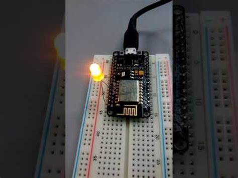 External Internal LED Blink ESP8266 NodeMCU YouTube