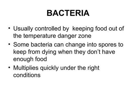 Servsafe Chapter 2 Ppt PPT