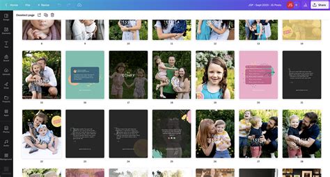 how to batch a week of instagram content in canva