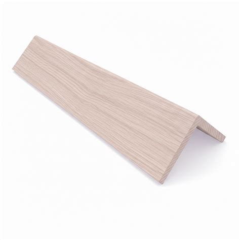 Linenwood Solid Wood 5mm L Angle Stair Nosing Light Beige Oak
