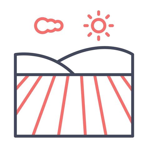 Premium Vector Field Vector Illustration Style