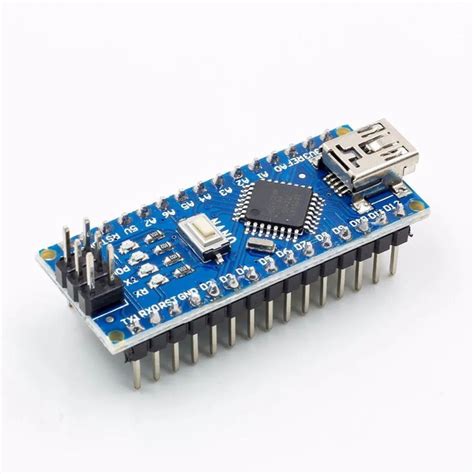 Микроконтроллер Arduino Nano V3 0 Usb Mini B Atmega328p Ch340g купить на Ozon по низкой цене