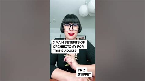 3 Reasons To Consider Orchiectomy As Adult Trans Person Youtube