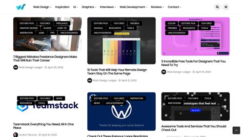 We Redesigned Web Design Ledger Heres It Is Web Design Ledger