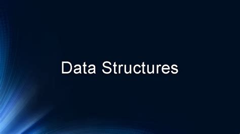 Introduction To R Data Types And Structures By