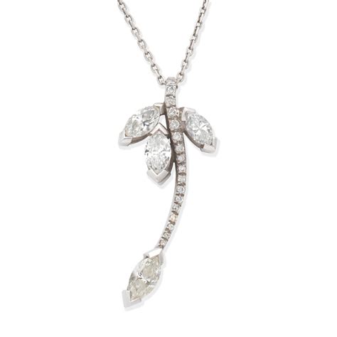 Bonhams Boodles Diamond Firefly Pendantnecklace