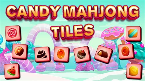 Candy Mahjong Tiles Y8 Games