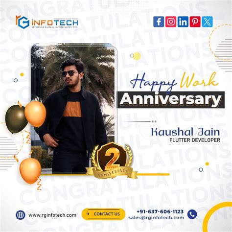 Rg Infotech Recursive Global Infotech Pvt Ltd On Linkedin Congratulate Dedication Work