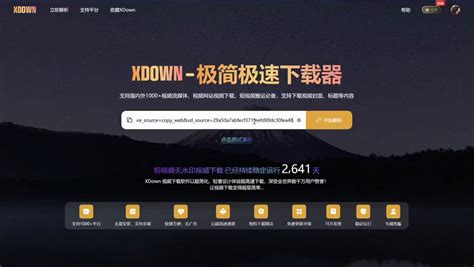 xdown xdown视频超级下载器