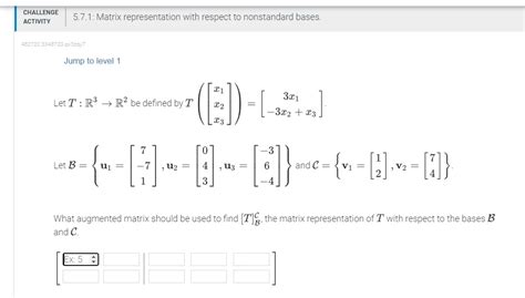 Solved Let T R3R2 Be Defined By Chegg Com
