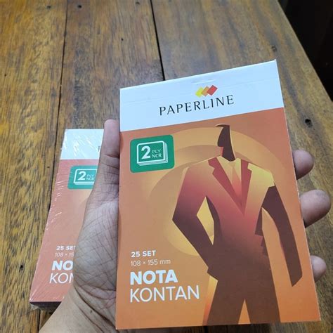 Jual Nota K2 Buku Nota Bon Kecil Paperline 2 Ply 1pcs Shopee Indonesia