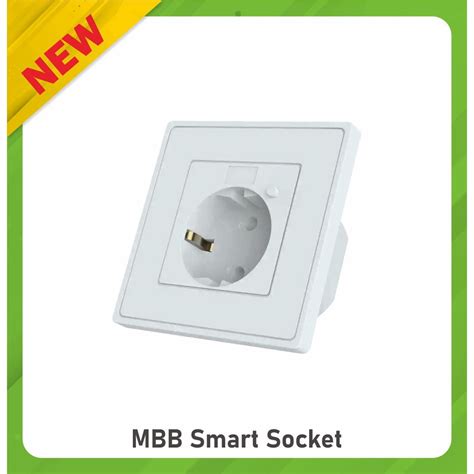 Jual Smart Home Wall Socket Stop Kontak Dinding Koneksi Wifi For Smart Home Automation Iot