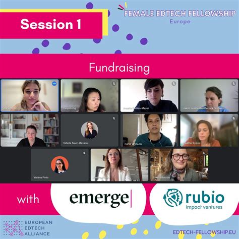 Female Edtech Fellowship Europe On Linkedin Femalefounders Edtech Fundraising