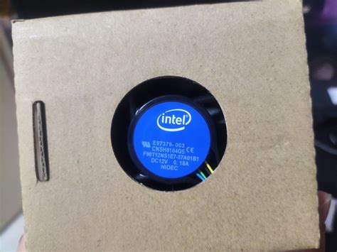 Intel Cpu Fan Cooler Computers And Tech Parts And Accessories Computer Parts On Carousell