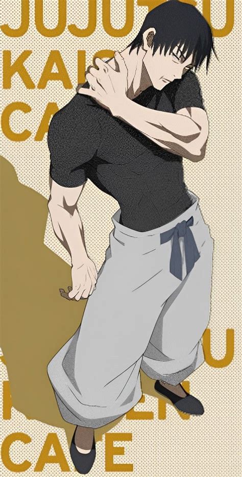 Toji Official Art Personajes De Anime Editor De Fotos Retro Dibujos
