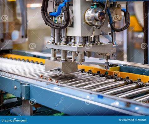 Industrial Assembly Workshop Or Factory Hangar Machinery Background