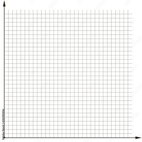 Coordinate Grid Template Chart To Analyze The Chart Stock Vector Adobe Stock