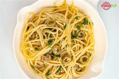 Simple Green Olive Pasta Recipe Thefoodxp