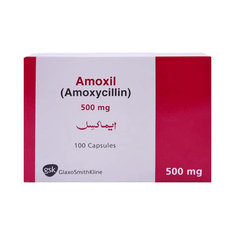 Amoxil 500mg Cap 100s Al Fatah