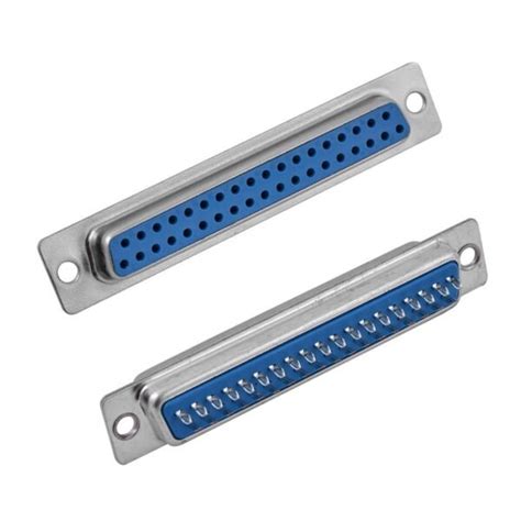 Female DB D Sub Connector Solder Type Flux Electronix