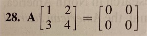 Solved Find the Matrix Find the nonzero matrices A, B, and C | Chegg.com
