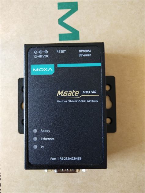 Moxa Mgate Mb3180 Standard Serial To Ethernet Modbus Gateways Moxa Mgate Mb3180 And Moxa Mgate