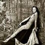 Vintage Nude Postcard Image Digital Art By Unknown Fine Art America