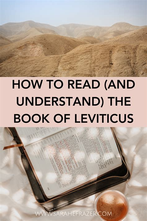 Bible Study Tips For Leviticus Sarah E Frazer