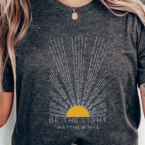 Png Svg Be The Light Matthew 514 Sublimation Designs Downloads