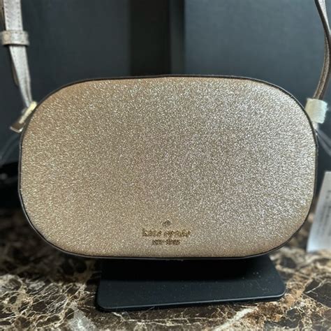Kate Spade Bags New Kate Spade Sparkle Glitter Sparkle Gold