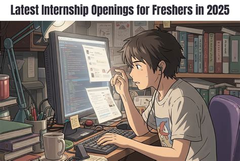 latest internship openings for freshers in 2025