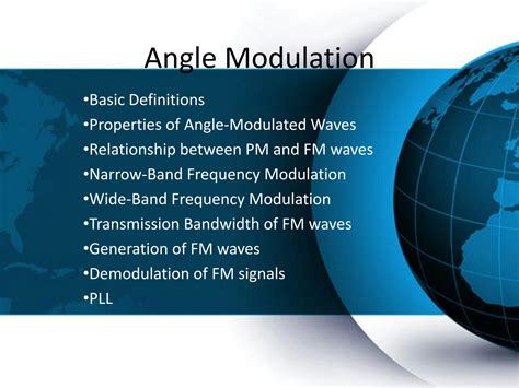SOLUTION Module Introduction To Phase Modulation In Frequency Modulated FM Systems Studypool