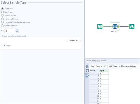 solved deleting multiple rows alteryx community